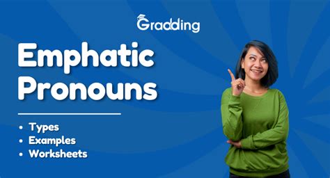 Emphatic Pronouns Meaning Examples And Practice Worksheet