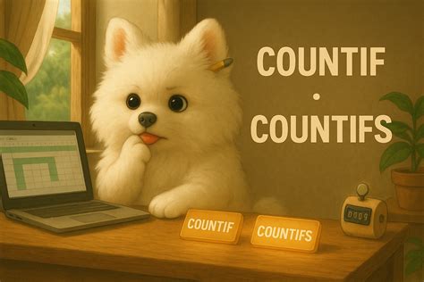 使用 Countif 和 Countifs 完成條件計數！