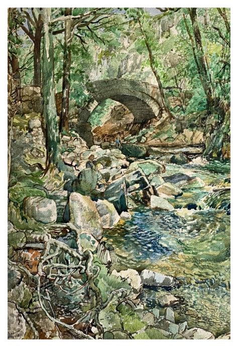 Haggar Reginald George 19051988 The Babbling Waters Of Arfon