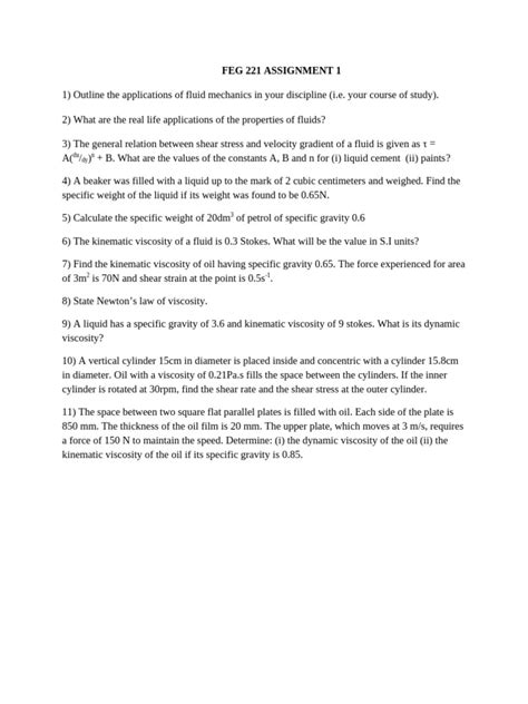 Feg 221 Assignment 1 Pdf