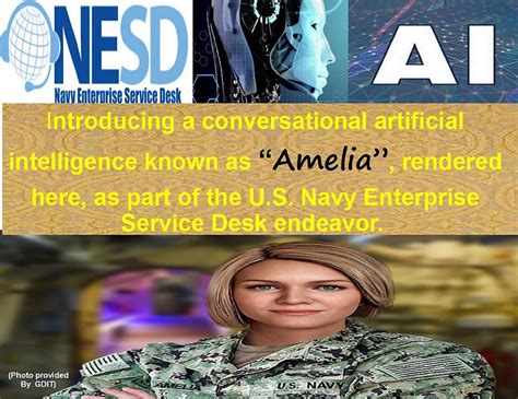 Meet Amelia The Us Navys Conversational Ai Tech Support Tool