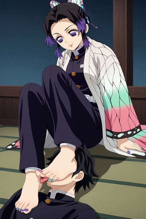 Shinobu Kocho Foot Domination Femdom By Whiterare On Deviantart