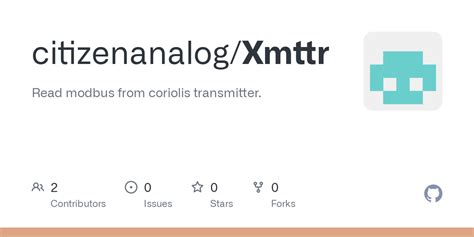 Github Citizenanalogxmttr Read Modbus From Coriolis Transmitter