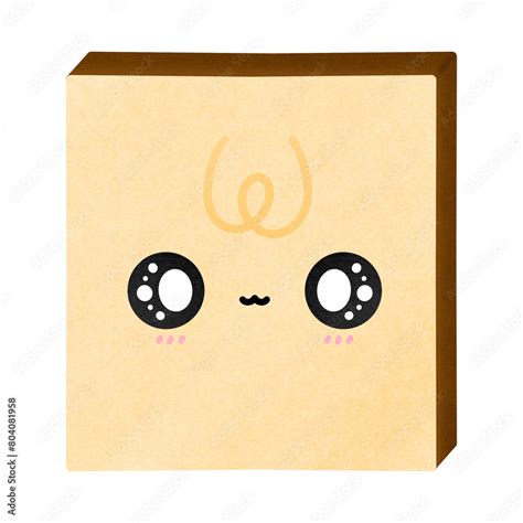Cute Bread Sliced Cartoon Illustration Cute Bakery Cartoon Cute Toast