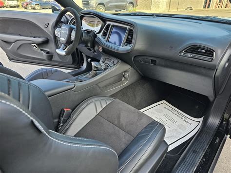Dodge Challenger Hellcat Black Interior 2023 Dodge Charger Interior