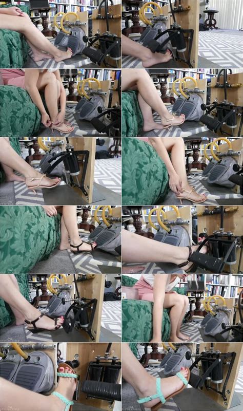 Amanda Evaluates Shoes For Pedal Pumping Mp4 720p The Inflation