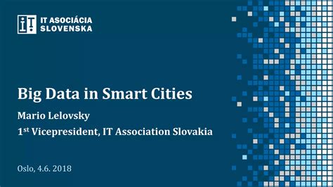 Itas Big Data In Smart Cities Ppt