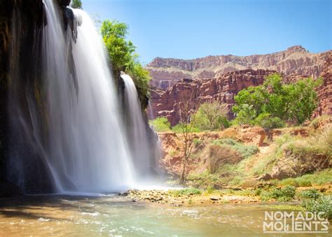 Fifty Foot Falls Journey To Havasu Nomadic Moments