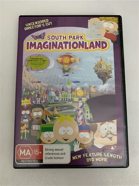South Park Imaginationland Uncensored Directors Cut Dvd 2008 Reg