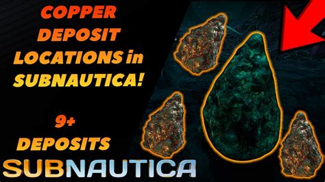3 Places You Can Find Copper Deposits In Subnautica Youtube