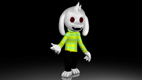 Asriel Dreemurr Blender Undertale By Amenking1999 On Deviantart