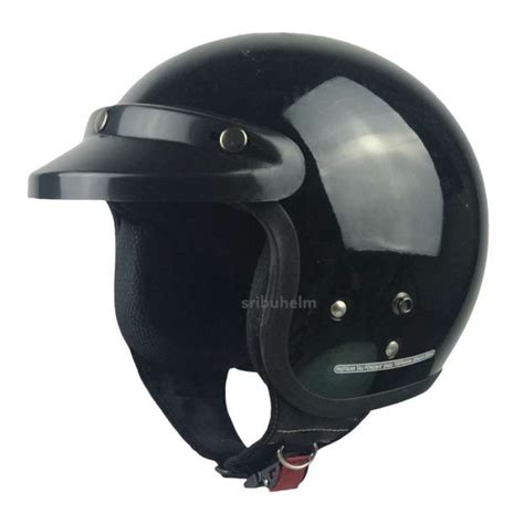 Promo Helm Bogo Dewasa Pria Wanita Terbaru Retro Polos Cowok Cewek Sni