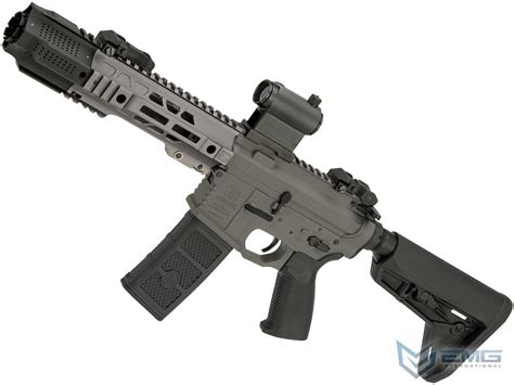 Emg Sai Licensed Gry Sbr Ar 15 M4 Aeg Training Rifle W I5 Gearbox Configuration Cqb Grey