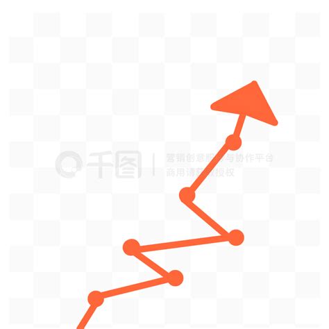 卡通手绘免抠元素 卡通手绘上升箭头 模板免费下载 Psd格式 2000像素 编号35837733 千图网