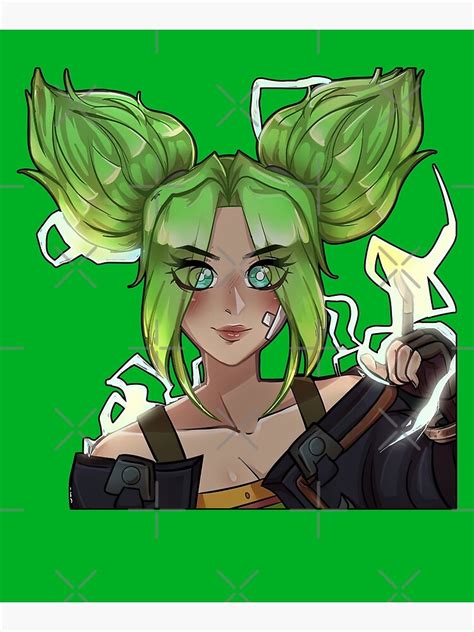 Zeri Chibi Poster For Sale By Derrtsa Redbubble