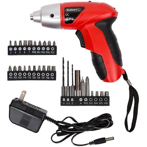 25 Piece 48 Volt Cordless Screwdriver With Led Hsn