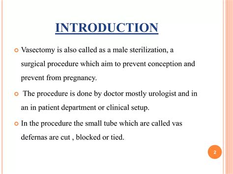 Vasectomy Pptx