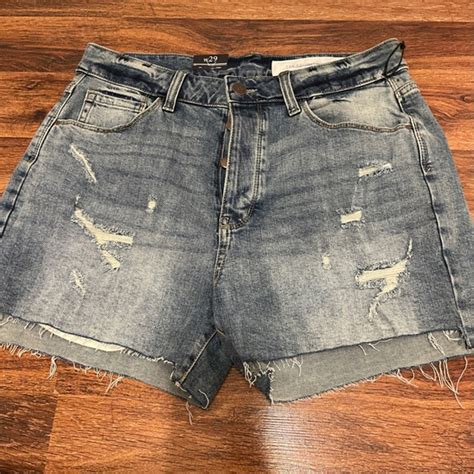 Treasure And Bond Shorts New Treasure Bond Blue Jean Shorts High Rise