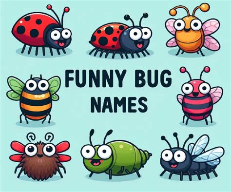 Funny Bug Names Ideas Names Nick