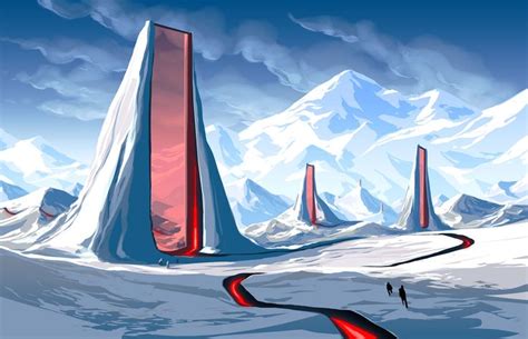 Frozen Gates Oenv01 Space Opera Gate Landscape
