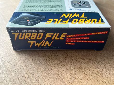 Ascii Turbo File Twin Jap Snesnintendo Super Famicom Battery Backup Storage Box Ebay Uk