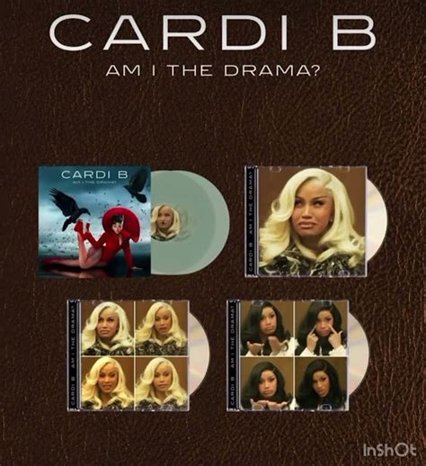 Cardi B Promotes ‘am I The Drama Courtroom Album Covers Inspired By