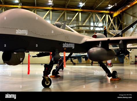 An Mq 9 Reaper Extended Range Er Sits In A Hangar Nov 17 2015 At