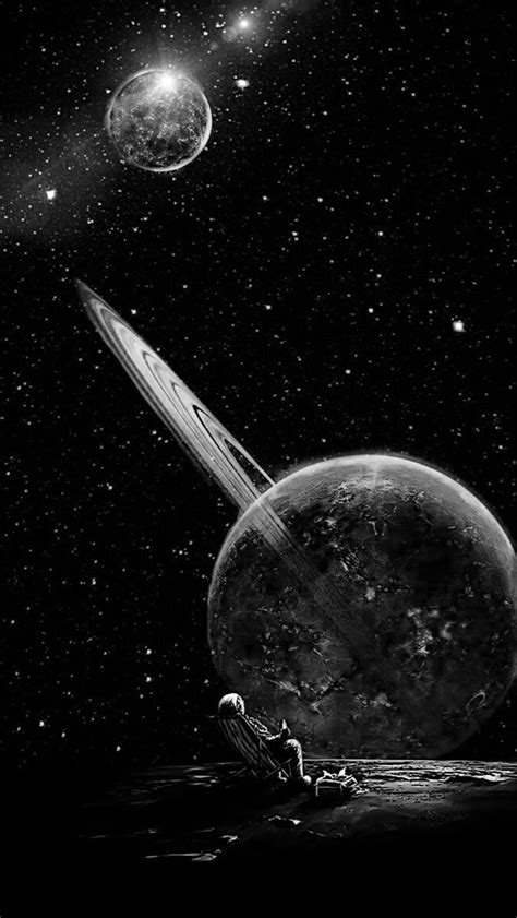 Pin By Eva🦋 On Black And White Galaxy Black And White Space Drawings
