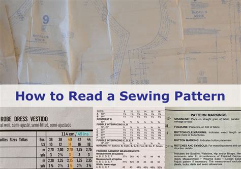 Learn How Do You Read A Sewing Pattern For Beginners