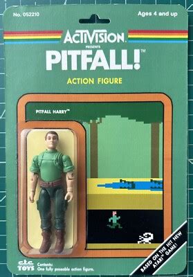 Custom Atari Pitfall Figure Action Pitfall Harry Figure By Death By