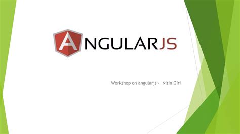 Angular Workshop Full Development Guide Ppt