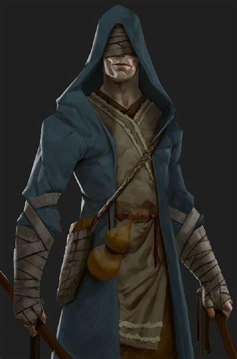Blind By Tyler Ryan Character Portraits Human Male Character