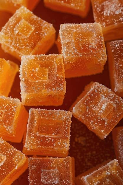 Sugar Cubes Closeup Premium Ai Generated Image