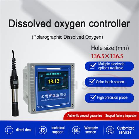 Polarographic Dissolved Oxygen Meter Do Electrode Controller Dissolved