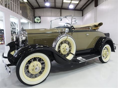 Restored 1930 Ford Model A Deluxe Rumble Seat Roadster For Sale
