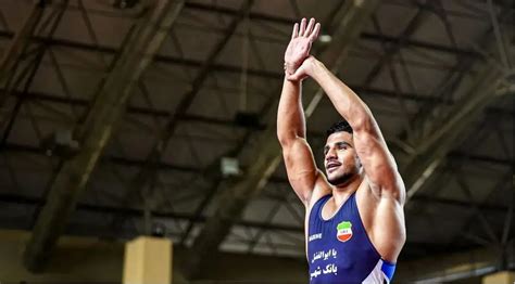 غلامرضا فرخی فینالیست کشتی فرنگی جهان شد