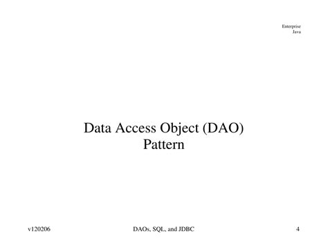 Ppt Mastering Daos Sql And Jdbc Patterns Implementation And Best Practices Powerpoint