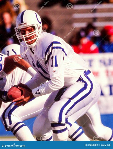 Jeff George Indianapolis Colts Editorial Stock Image Image Of Colts