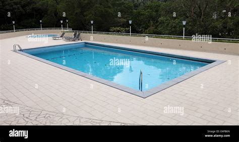 Its A Photo A A Small Private Swimming Pool Which Is Outdoor There Is