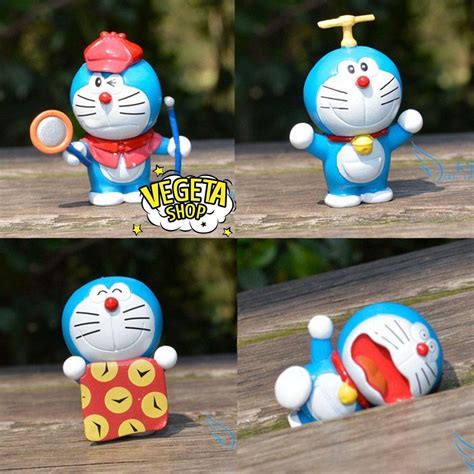 Mô Hình Doraemon Doremon Trọn Bộ 8 Mô Hình Các Tư Thế Doremon Doraemon Và Bảo Bối Khăn Trùm