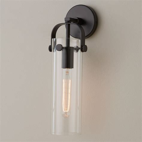 Cylinder Slim Sconce Sconces Industrial Wall Sconce Bathroom Wall