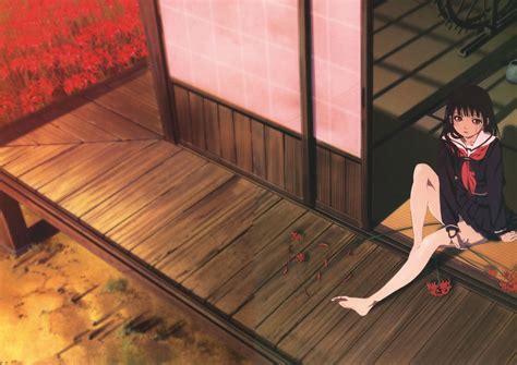 Wallpaper Id 155304 Jigoku Shoujo Enma Ai Anime Girls Anime Blue