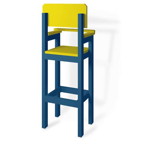 Kit 6 Cadeiras Alta Refeição Infantil Criança Restaurante Lanchonete