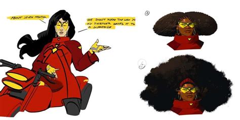 Jessica Drew Originally Looked Much Different In Spider Verse 2