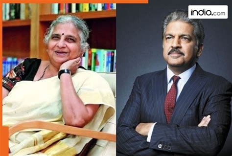 Good News For Infosys Founder Narayana Murthys Wife Sudha Murthy Anand Mahindra As Pm Modi