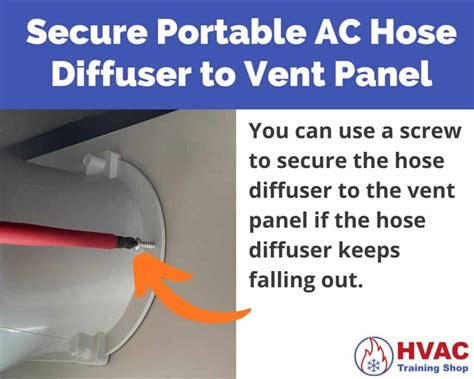 Portable Air Conditioner Hose Falling Off Heres What To Do Hvac