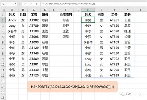Excelwps排序时让领导自动排前面 其实很简单 Vba永远的神 办公自动化技术分享