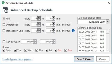 Scheduled Backup And The End Of Each Month How It Works Sql Backup And Ftp Community