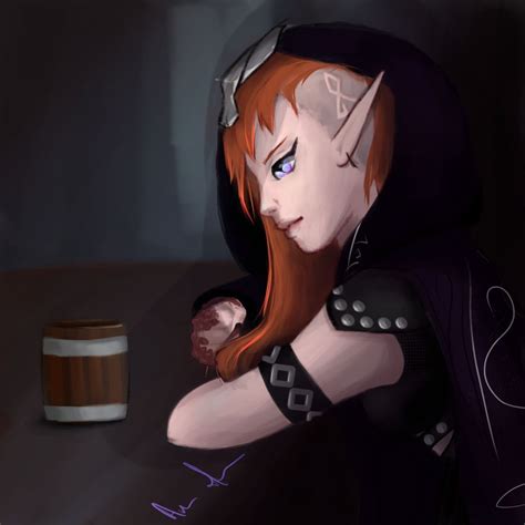 [Art] My 1st DND character : r/DnD
