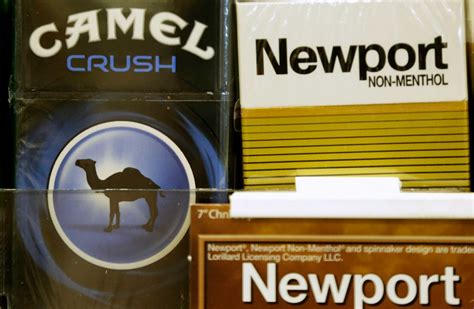 Marlboro Vs Camel Vs Newport Tobacco Camel Crush And Marlboro Black Are